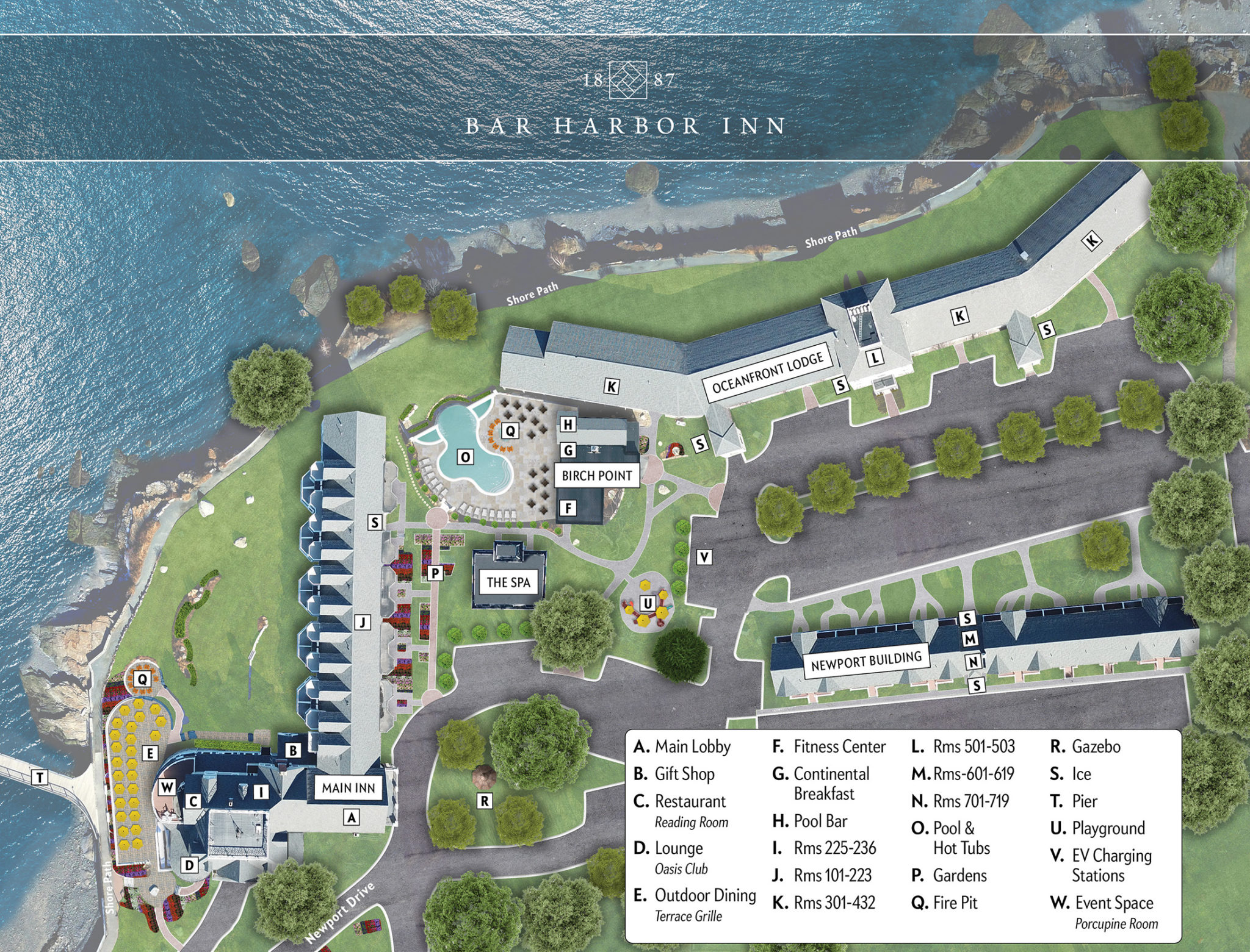 Best Luxury Hotels in Bar Harbor, Maine | Bar Harbor Inn